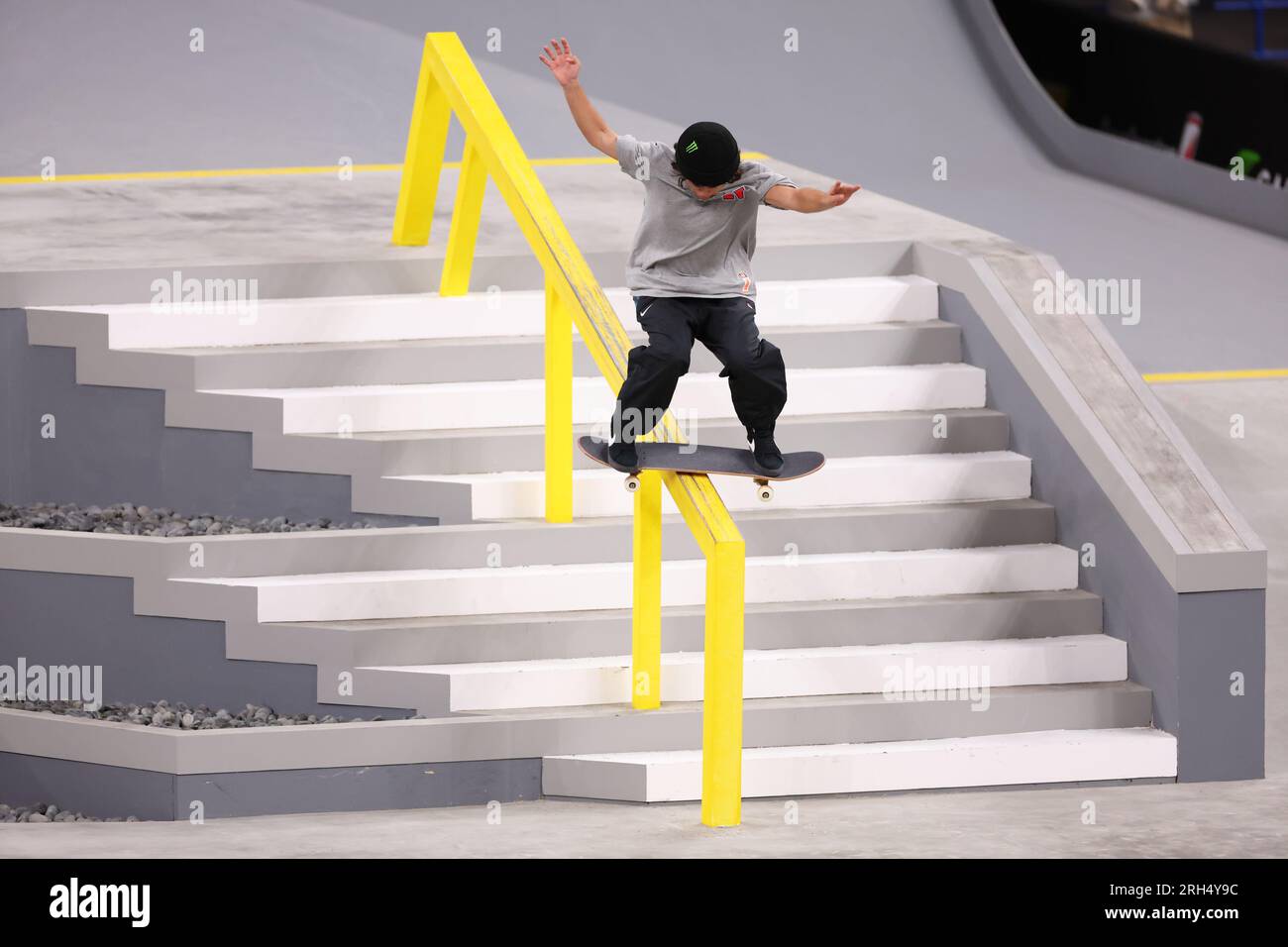 Tokyo, Japan. 12th Aug, 2023. Daiki Ikeda (JPN) Skateboarding : 2023 ...
