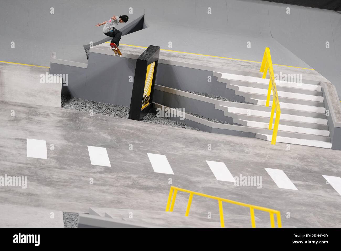 Tokyo, Japan. 12th Aug, 2023. Daiki Ikeda (JPN) Skateboarding : 2023 ...