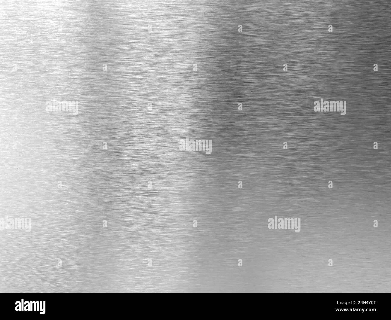 Shiny silver brushed stainless steel plate background. Abstract metal ...