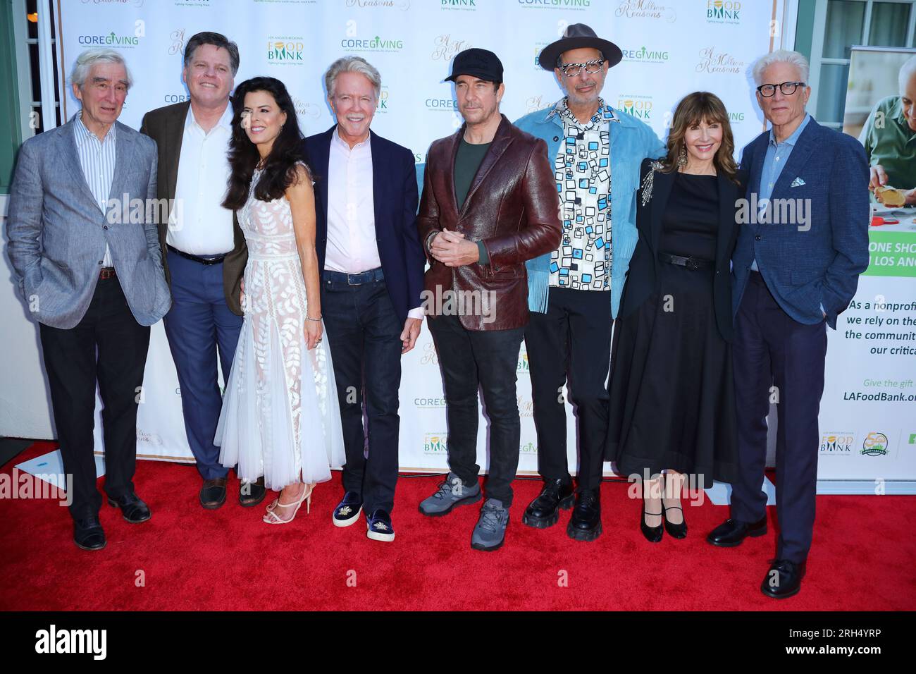 Hollywood Hills, USA. 13th Aug, 2023. Sam Waterston, Keri Selig, Keith ...