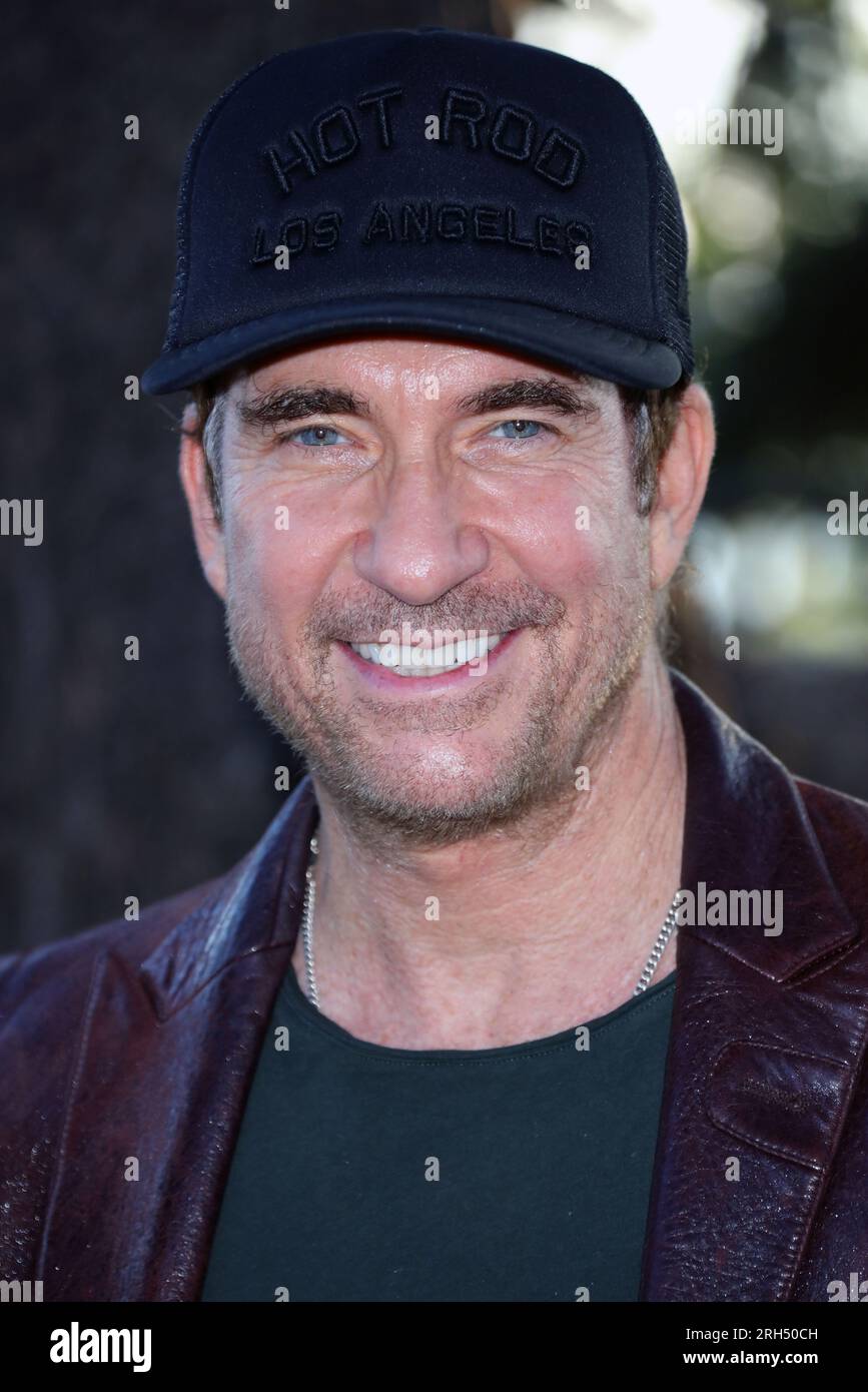 Hollywood Hills, USA. 13th Aug, 2023. Dylan McDermott arrives at LA ...