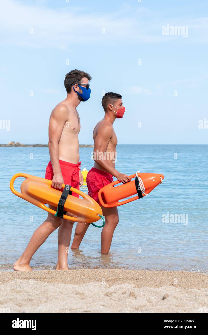 Lifeguards responsibility hi-res stock photography and images - Alamy