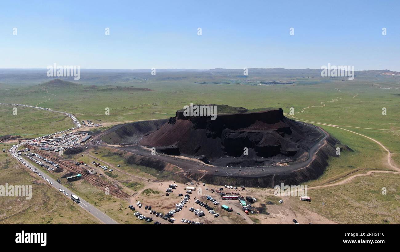 **CHINESE MAINLAND, HONG KONG, MACAU AND TAIWAN OUT** Aerial photo ...