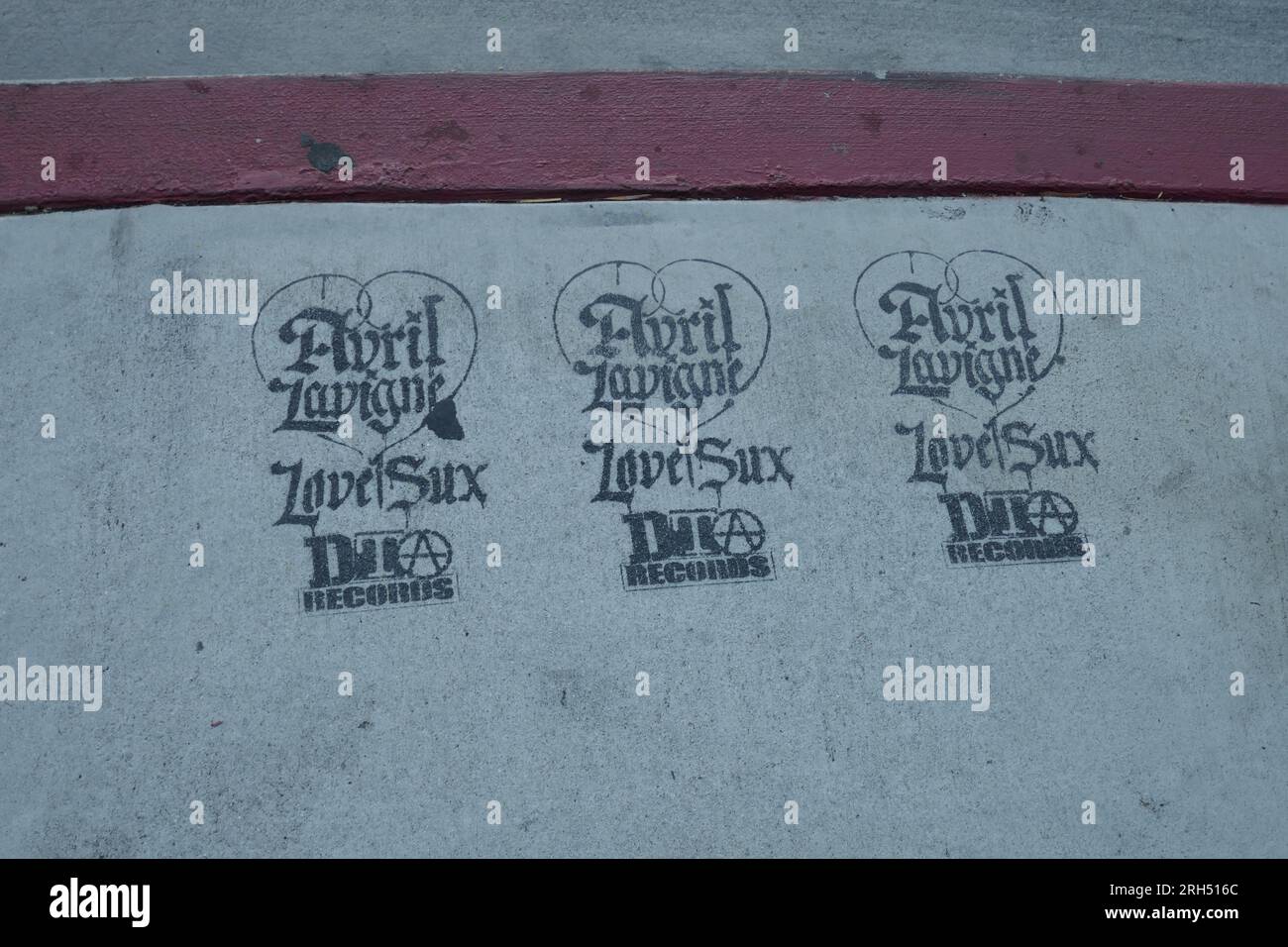 Los Angeles, California, USA 12th August 2023 Avril Lavigne Love Sucks ...
