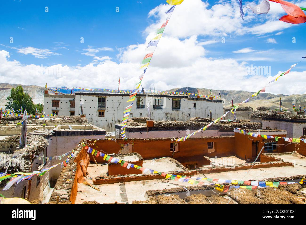 Century Old Jampa Lhakang Monastery in Lo Manthang of Upper Mustang in ...