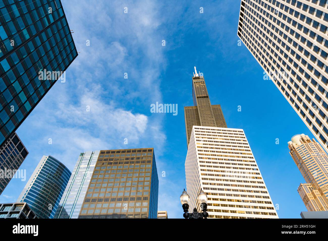 skyscraper in metropolis city. city downtown with skyscraper ...