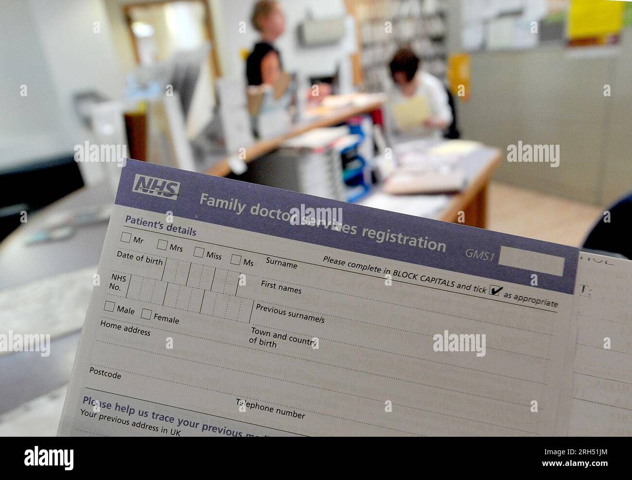 Waiting lists and gp hi-res stock photography and images - Alamy