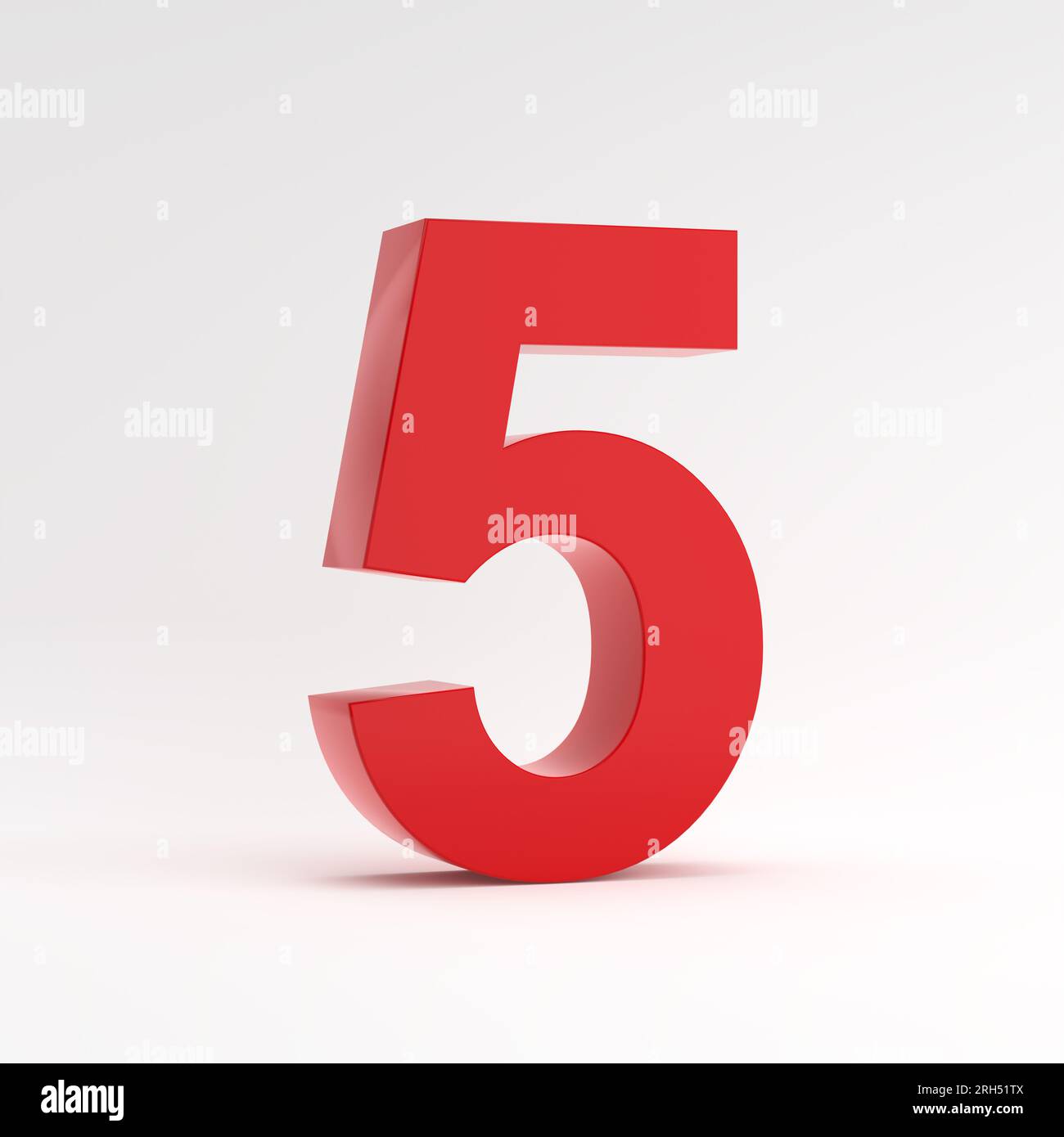 Red Number 5