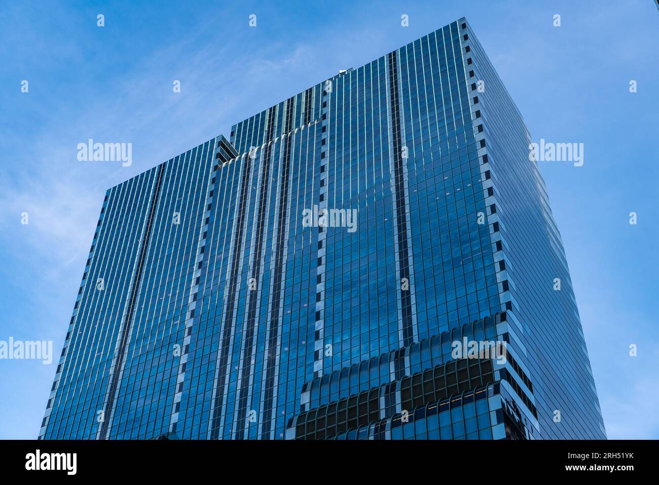 skyscraper in metropolis city. city downtown with skyscraper. office ...