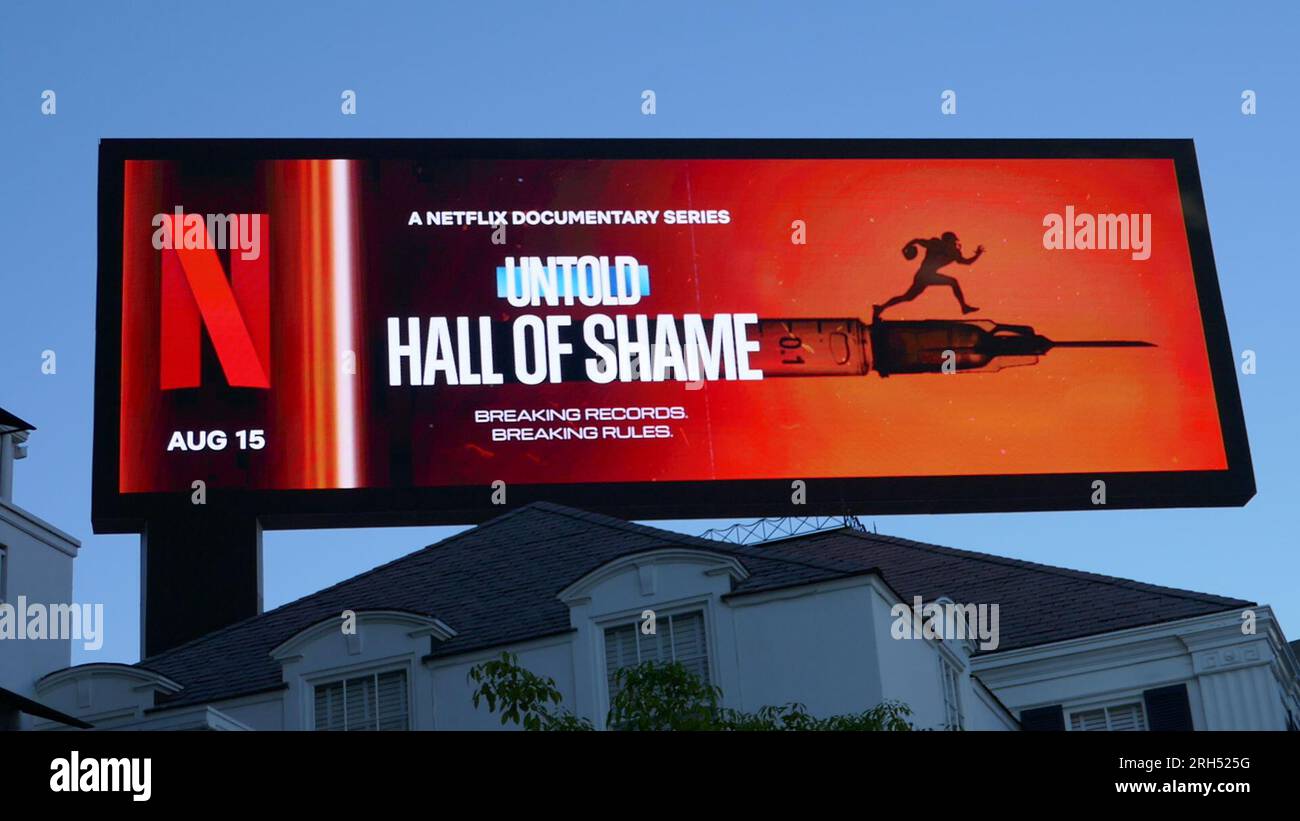 Los Angeles, California, USA 12th August 2023 Untold Hall of Shame ...