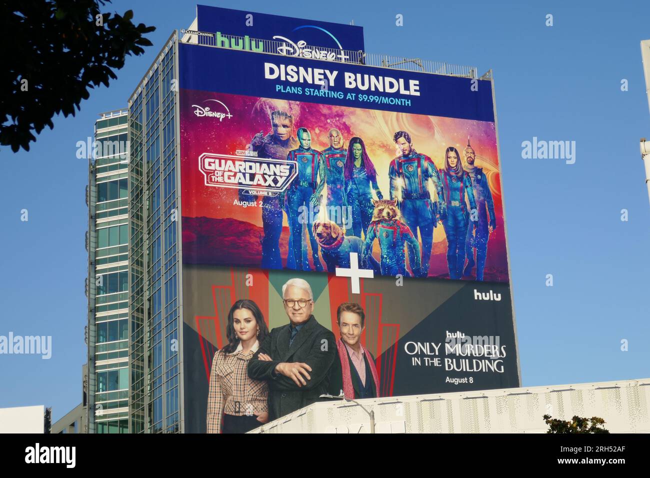 Los Angeles, California, USA 12th August 2023 Disney Billboard with ...