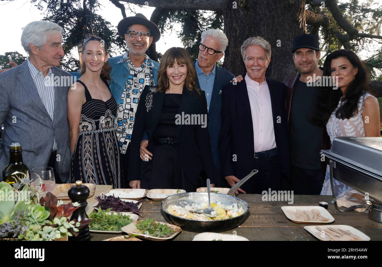 Hollywood, California, USA. 13th Aug, 2023. Sam Waterston, Emilie ...