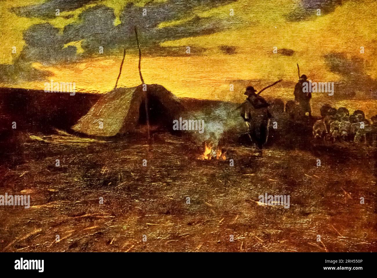 Shepherd painting e hi-res stock photography and images - Alamy