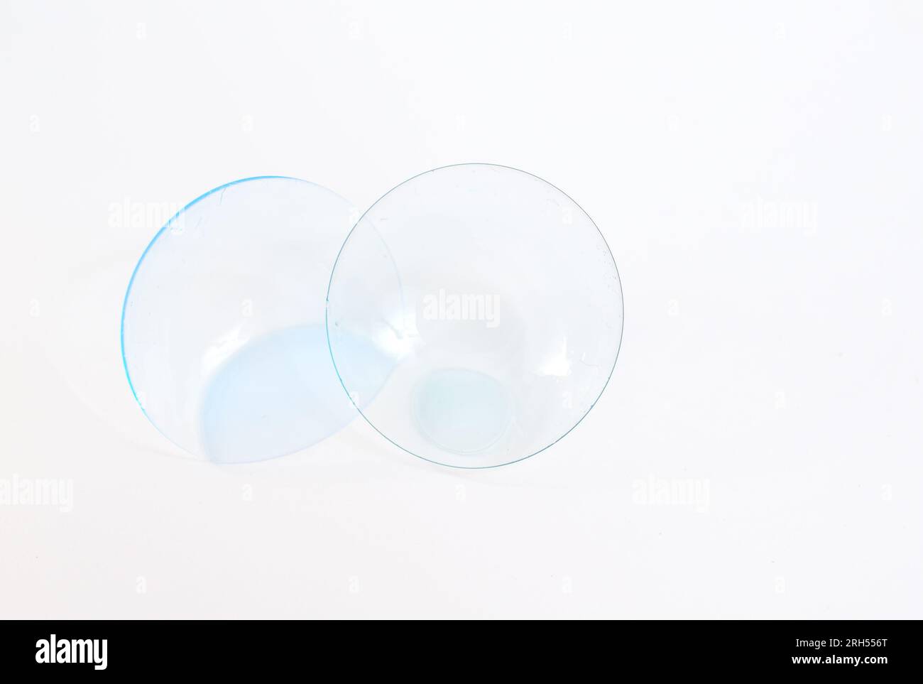 Contact lenses, or simply contacts on white background Stock Photo - Alamy