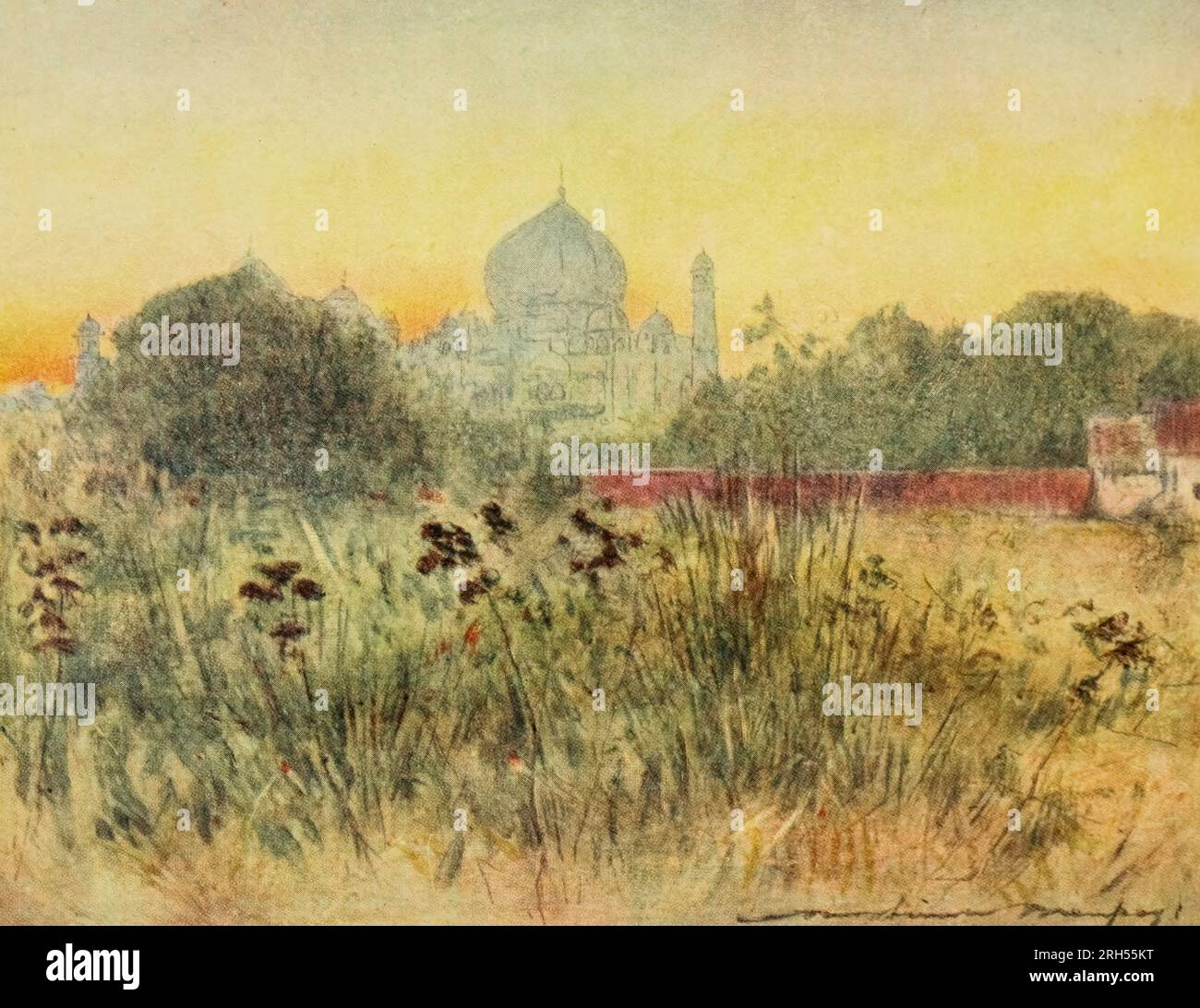 THE TAJ MAHAL from the series Peeps of History ' India ' by John ...