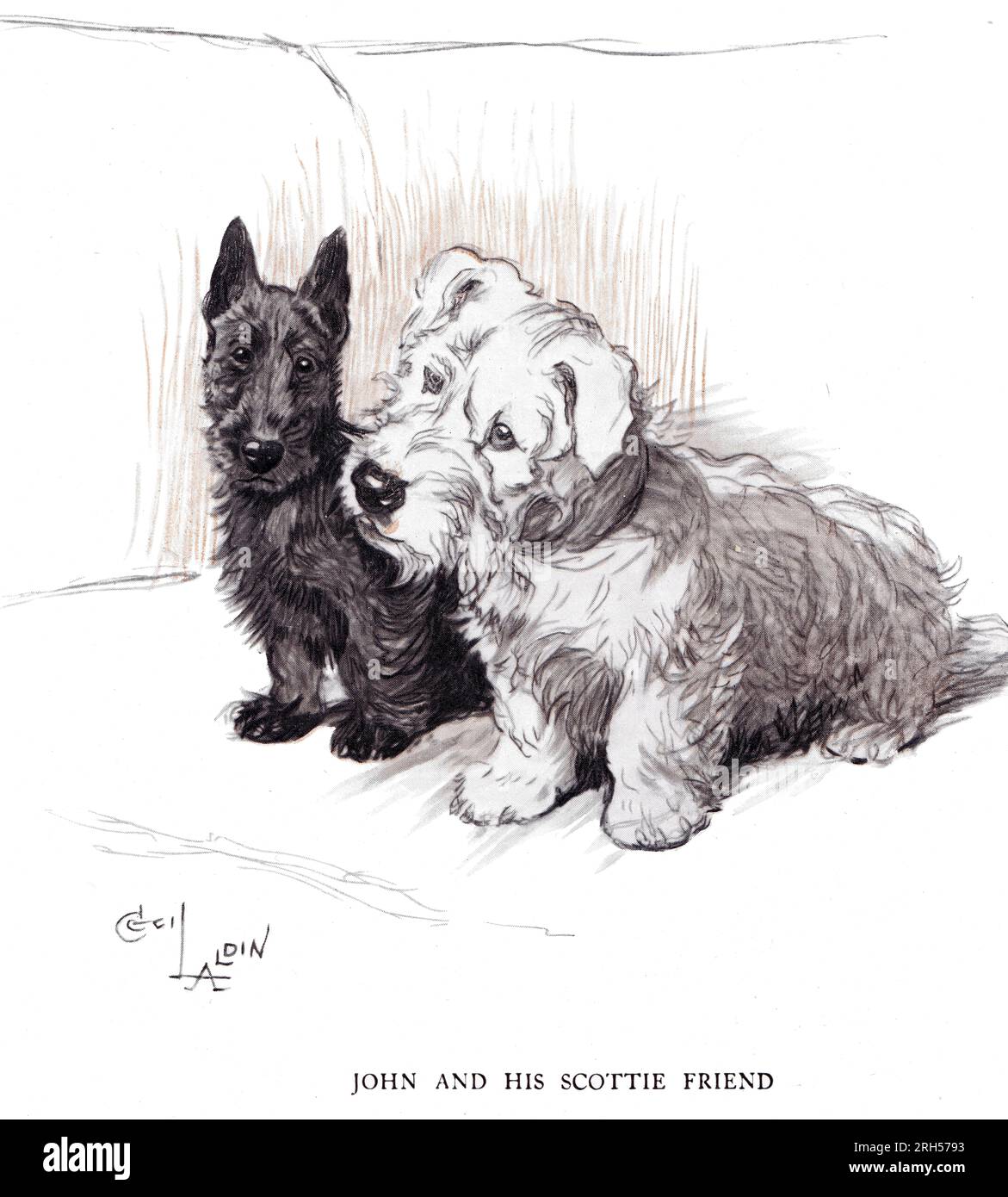 Cecil Alden (1870-1935) - An Artist's Models 1930 p.50 - John & his ...