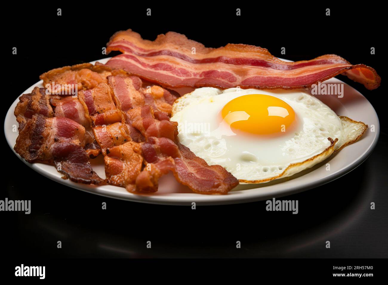 A delicious spread of classic American breakfast dishes, featuring eggs ...