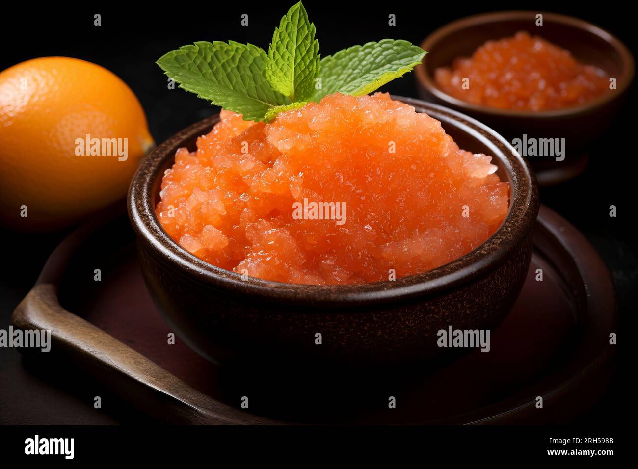 A delectable granita offering the perfect escape from the heat ...