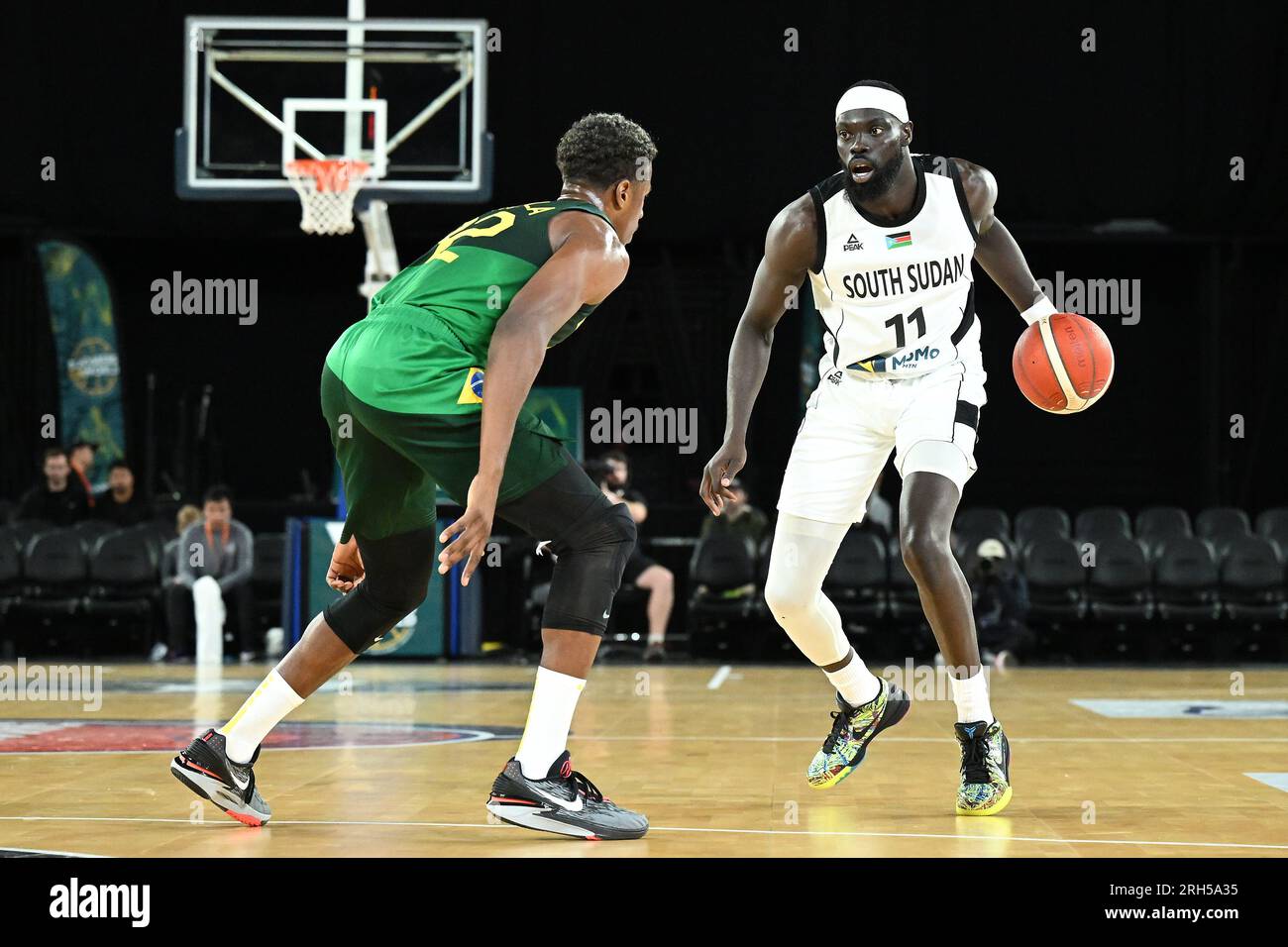 Melbourne, Australia. 14th Aug, 2023. Marial Shayok of South Sudan ...