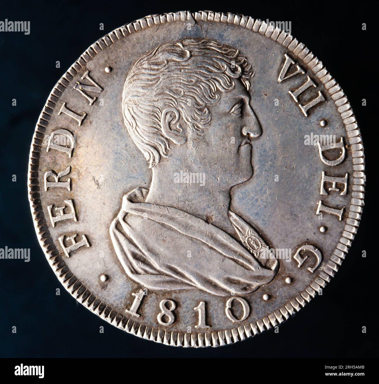 Silver reales coins hi-res stock photography and images - Alamy