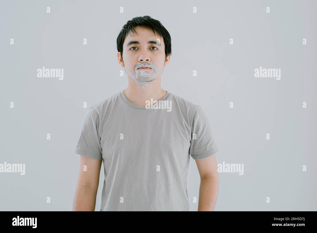 Flat expression hi-res stock photography and images - Alamy