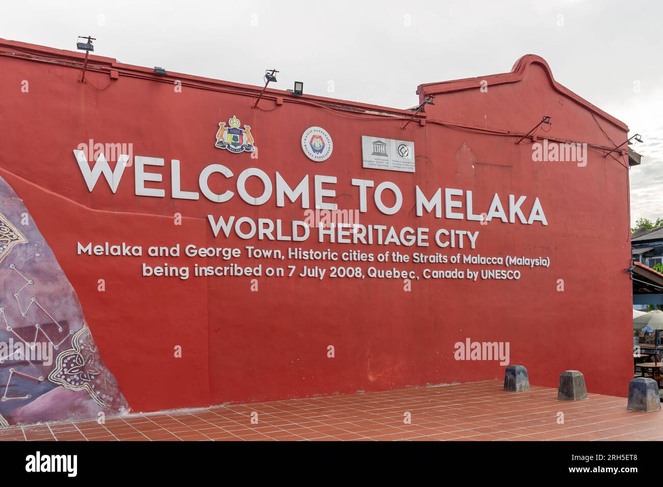 Welcome to melaka sign hi-res stock photography and images - Alamy