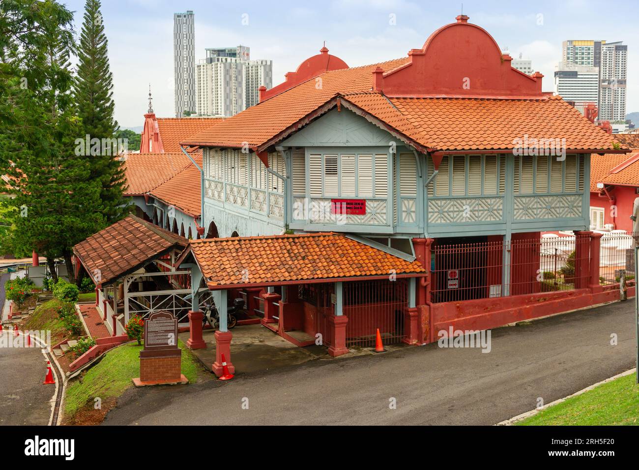 The Gallery of Admiral Cheng Ho, Dutch Square, Malacca, Malaysia Stock ...
