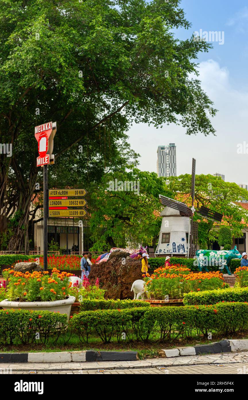 Melaka windmill hi-res stock photography and images - Alamy