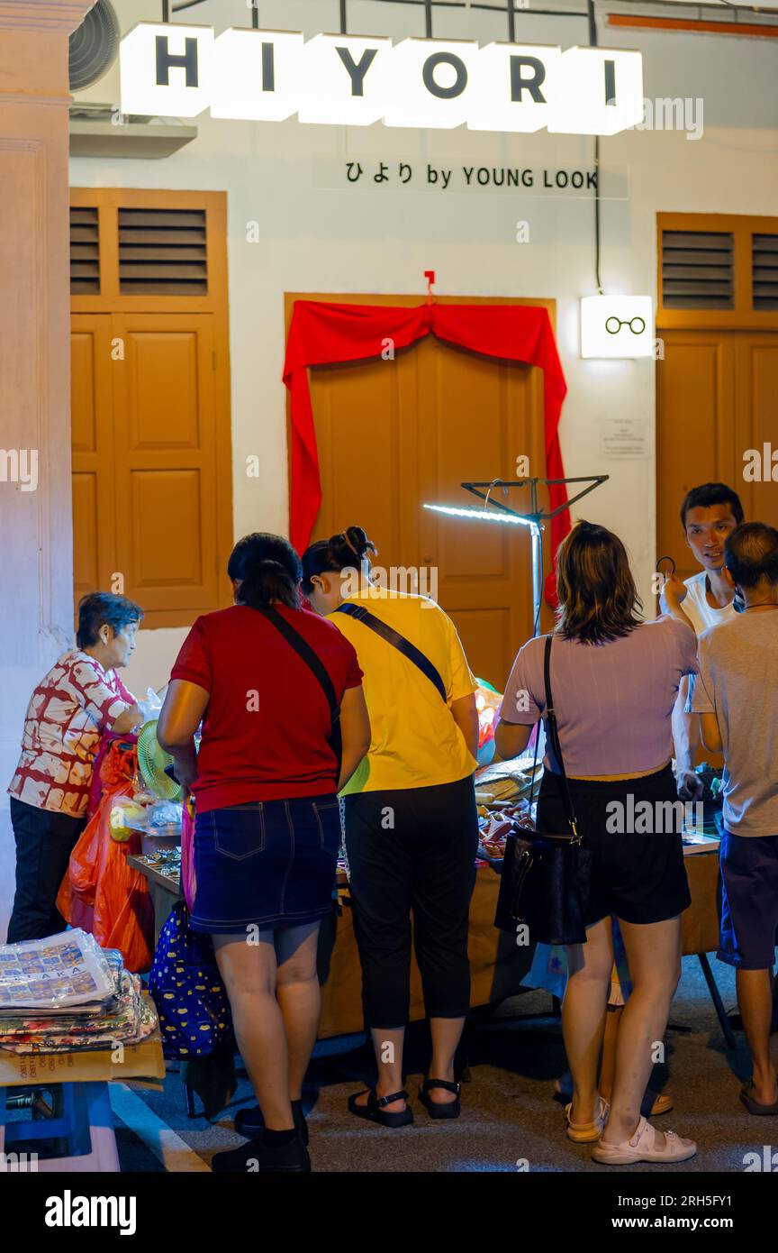 Jonker Walk Night Market, Malacca, Malaysia Stock Photo - Alamy