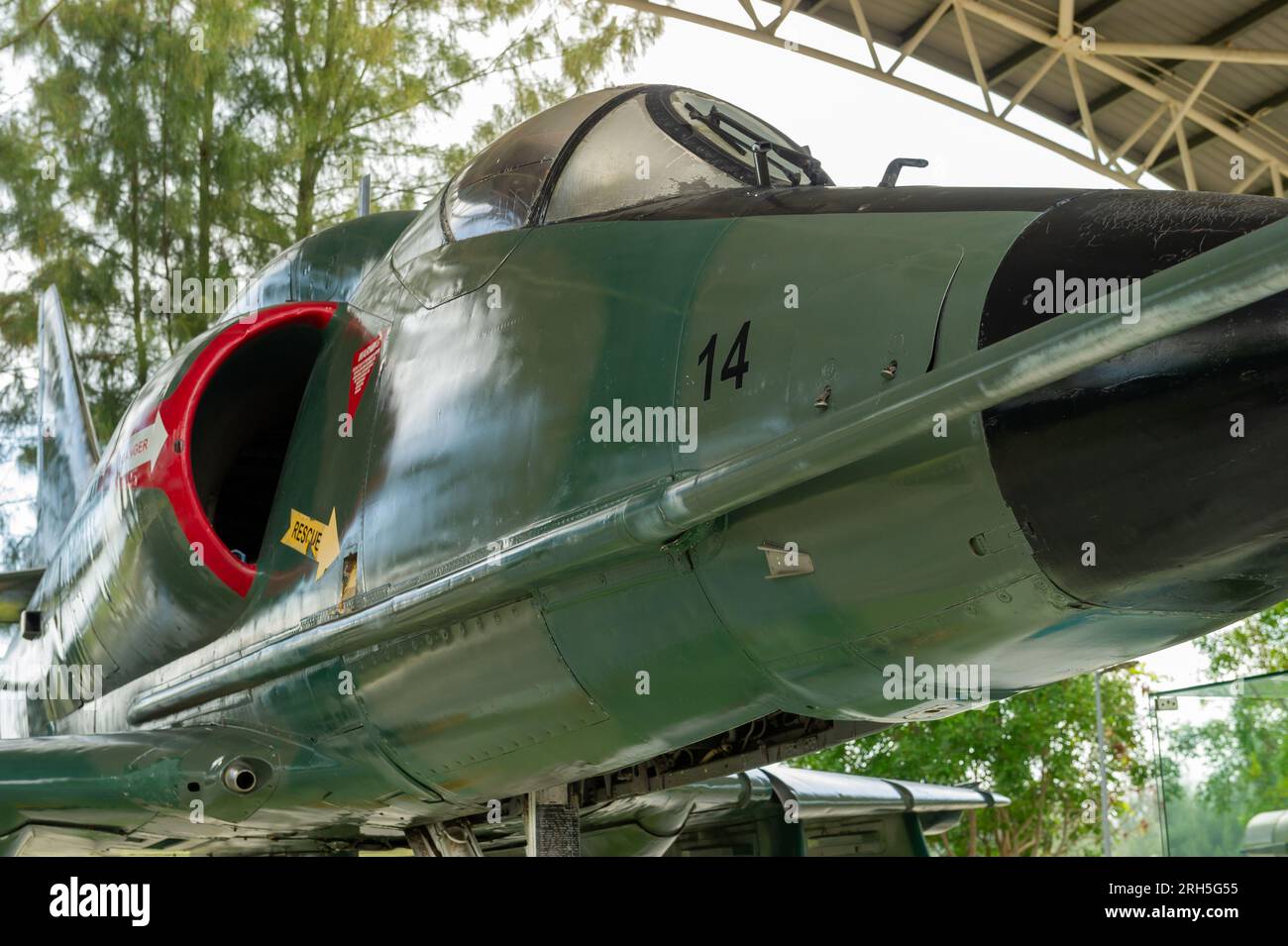 Royal Malaysian Air Force Douglas Skyhawk at the Malacca Submarine ...