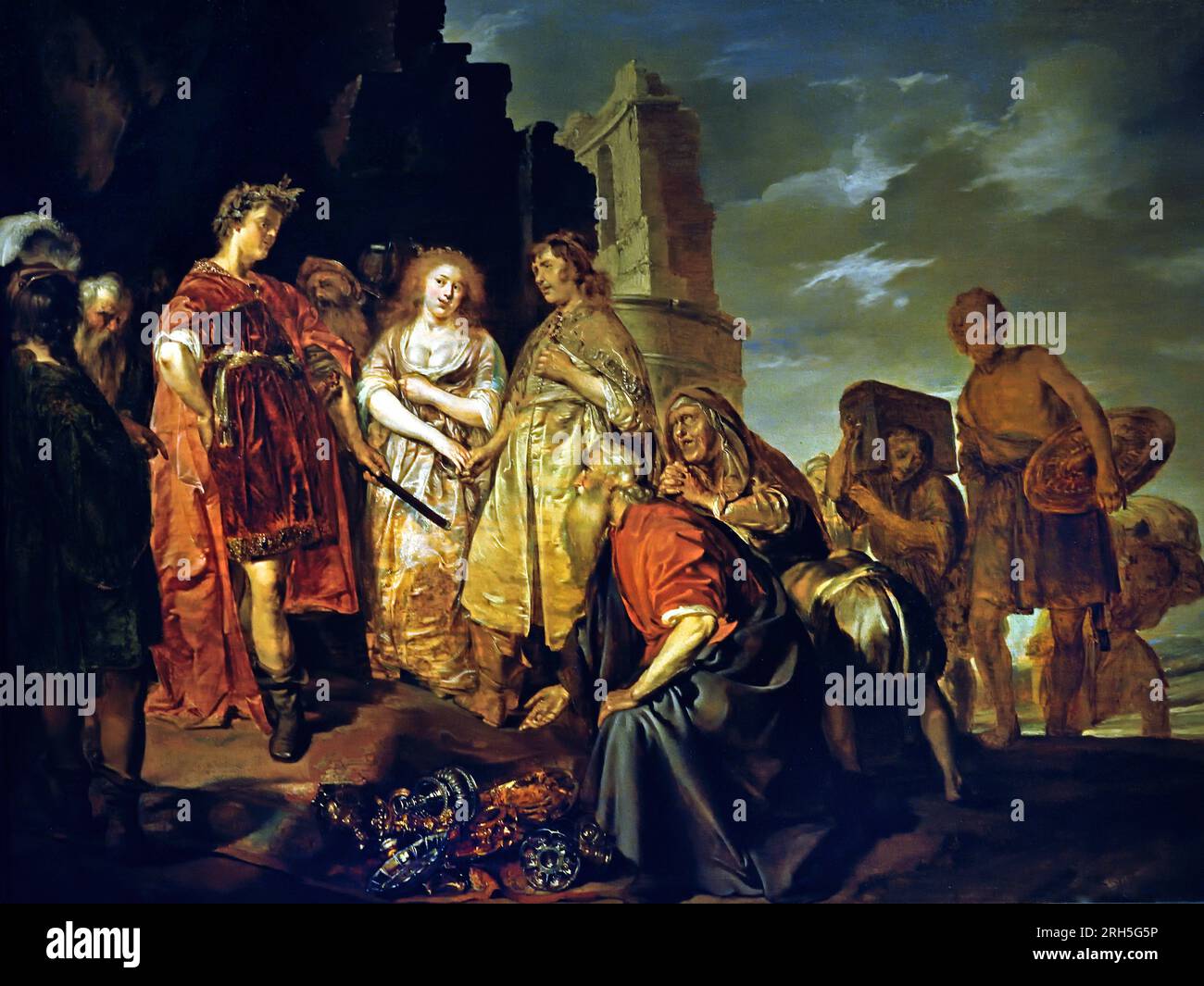 Pieter Codde (1599-1678) Continence of Scipio, by Pieter Codde (1599 ...