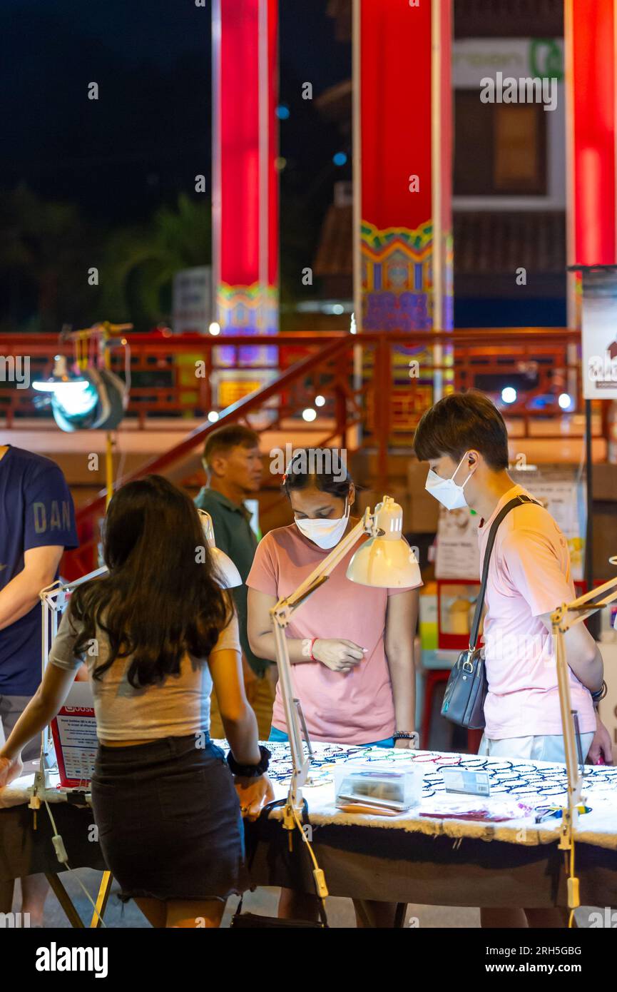 The Jonker Walk night market, Malacca, Malaysia Stock Photo - Alamy