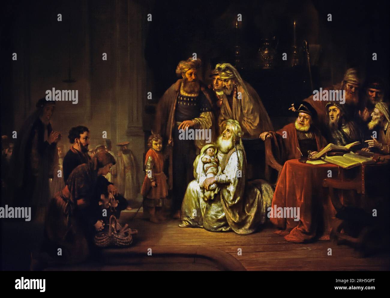 The Presentation Of Jesus In The Temple Rembrandt