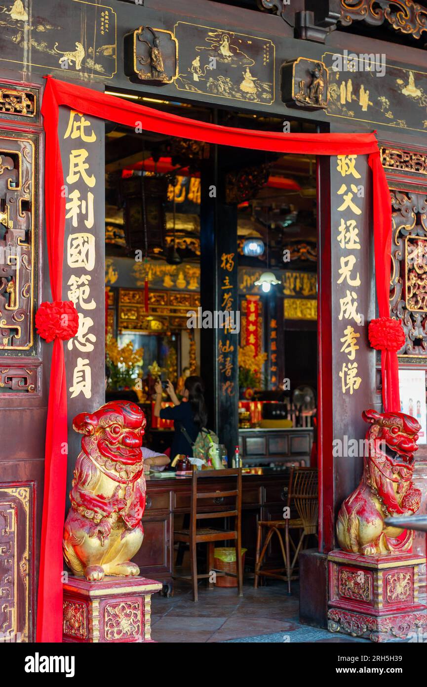 The Cheng Hoon Teng Temple, Malacca, Malaysia Stock Photo - Alamy