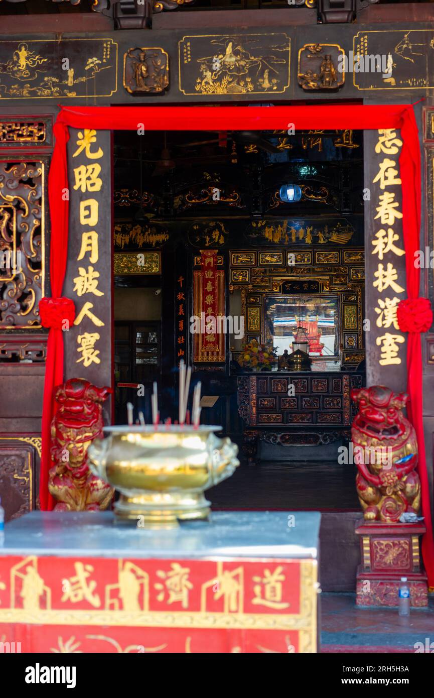 The Cheng Hoon Teng Temple, Malacca, Malaysia Stock Photo - Alamy