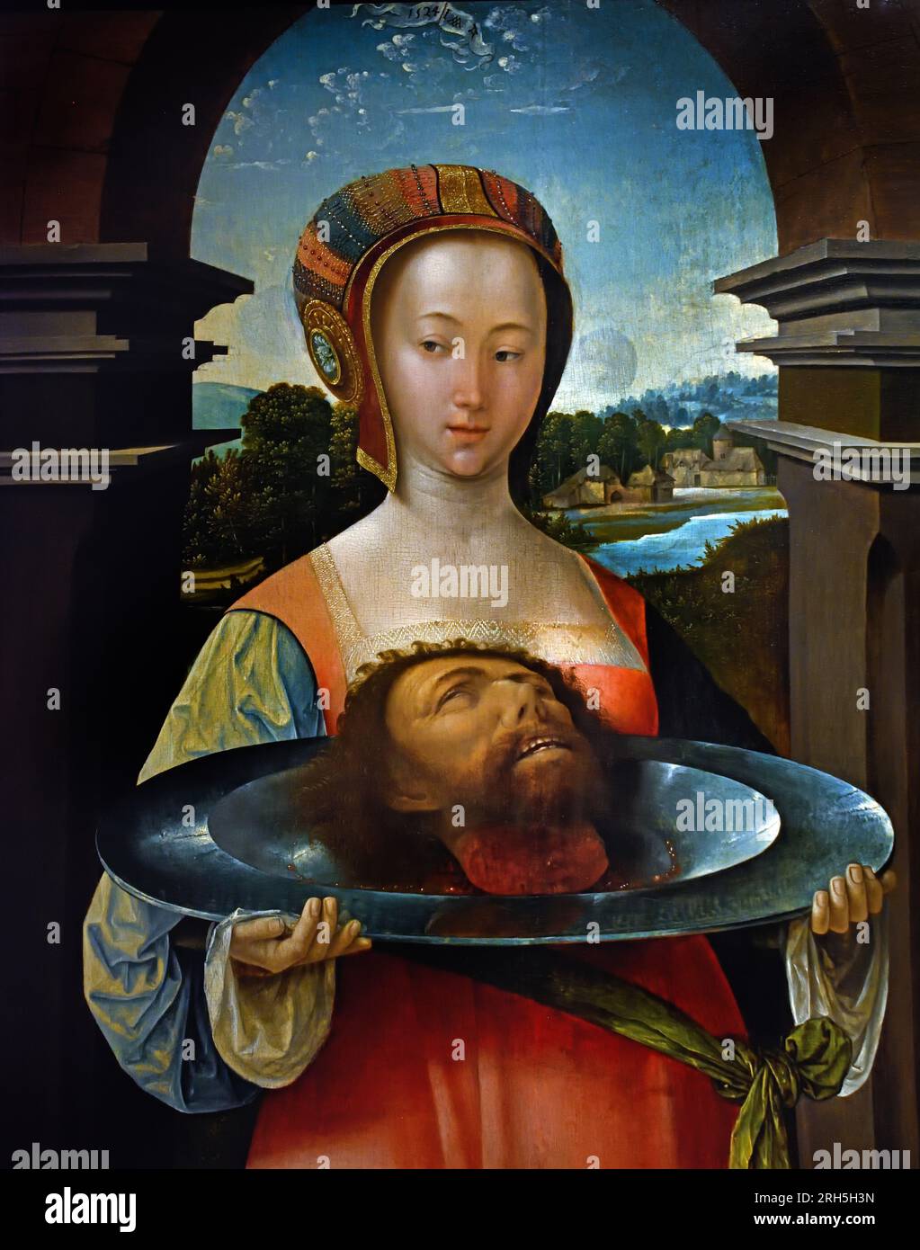 Salome with the head of John the Baptist 1524 Jacob Cornelisz van ...