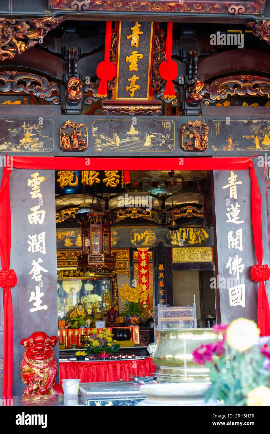 The Cheng Hoon Teng Temple, Malacca, Malaysia Stock Photo - Alamy