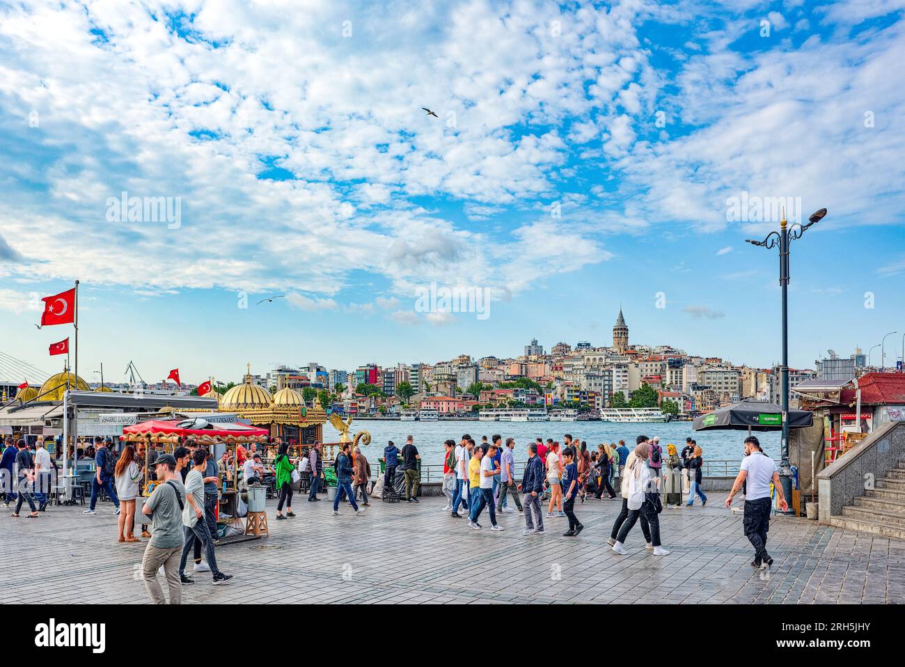 Istambul, Turkiye - July 03, 2023 : Beautiful and magnificent views of ...