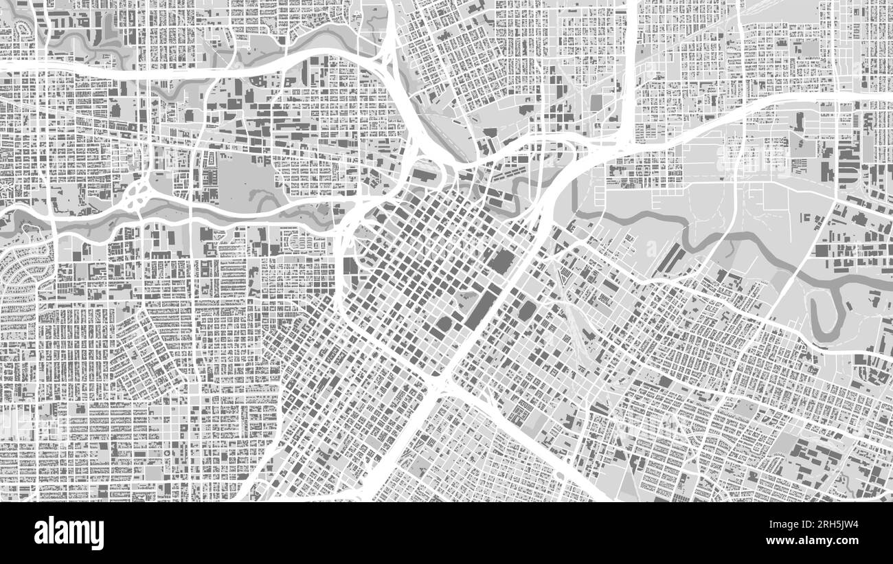 Houston vector map hi-res stock photography and images - Alamy