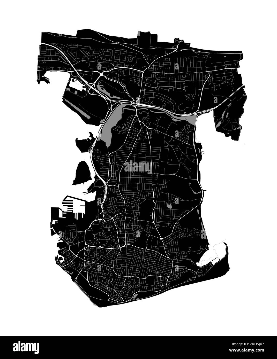 Portsmouth street Stock Vector Images - Alamy