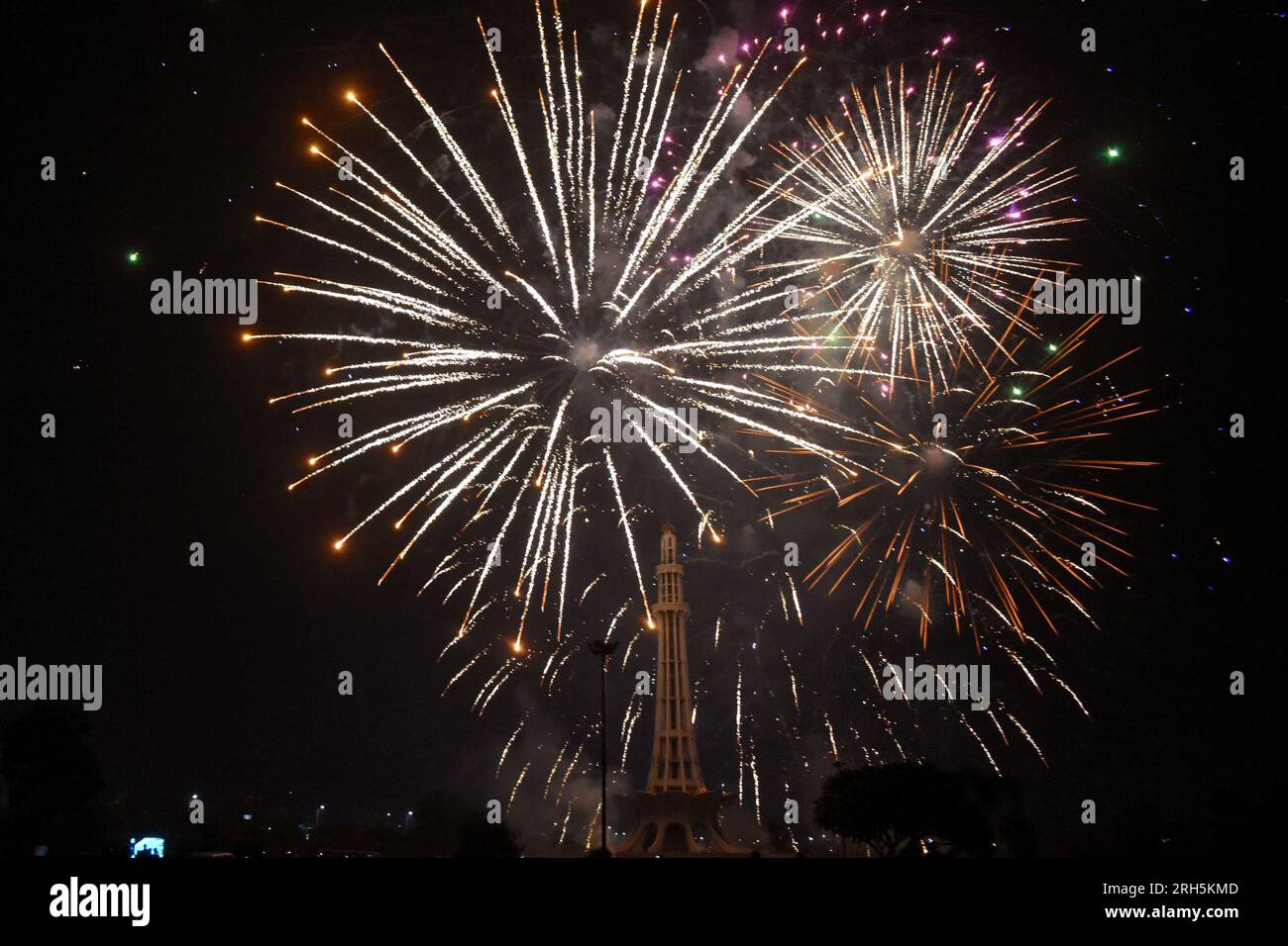 Lahore. 14th Aug, 2023. This photo taken on Aug. 14, 2023 shows ...