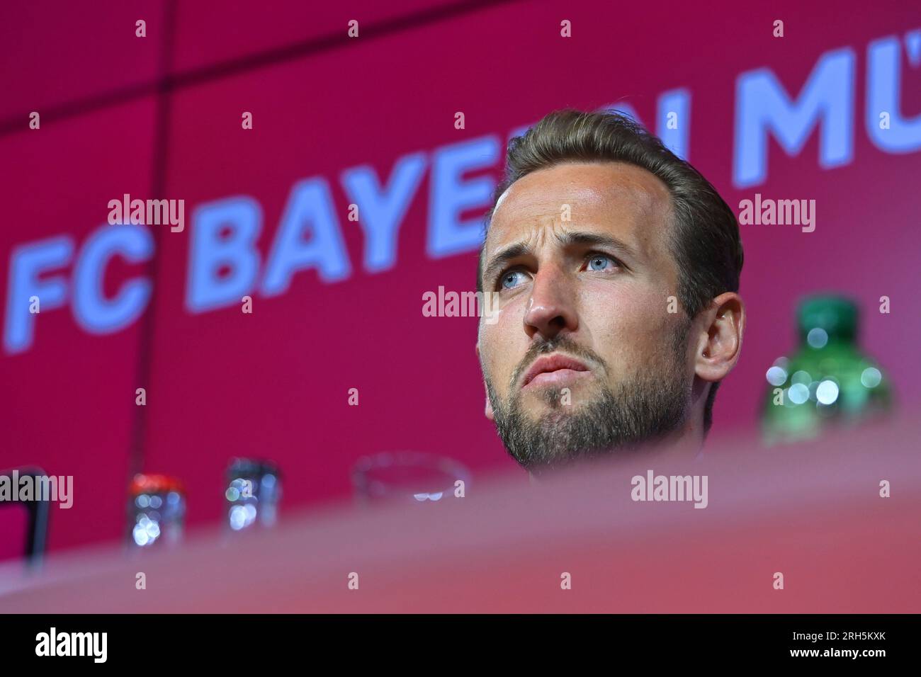 Munich. 13th Aug, 2023. UK OUT! NO SALES IN UK!. Harry KANE (FC Bayern ...