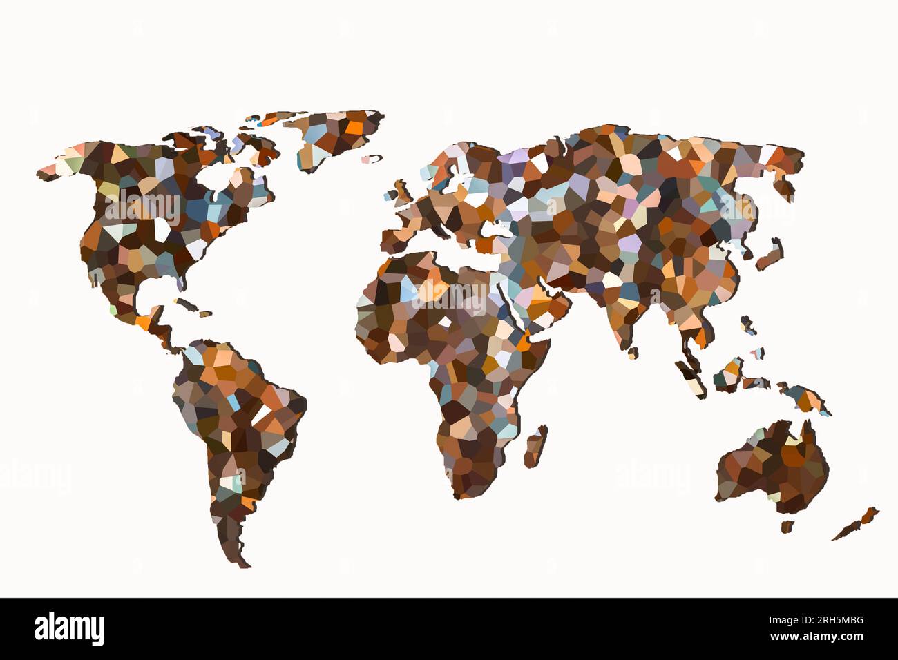 Roughly sketched out world map as global business concepts Stock Photo ...
