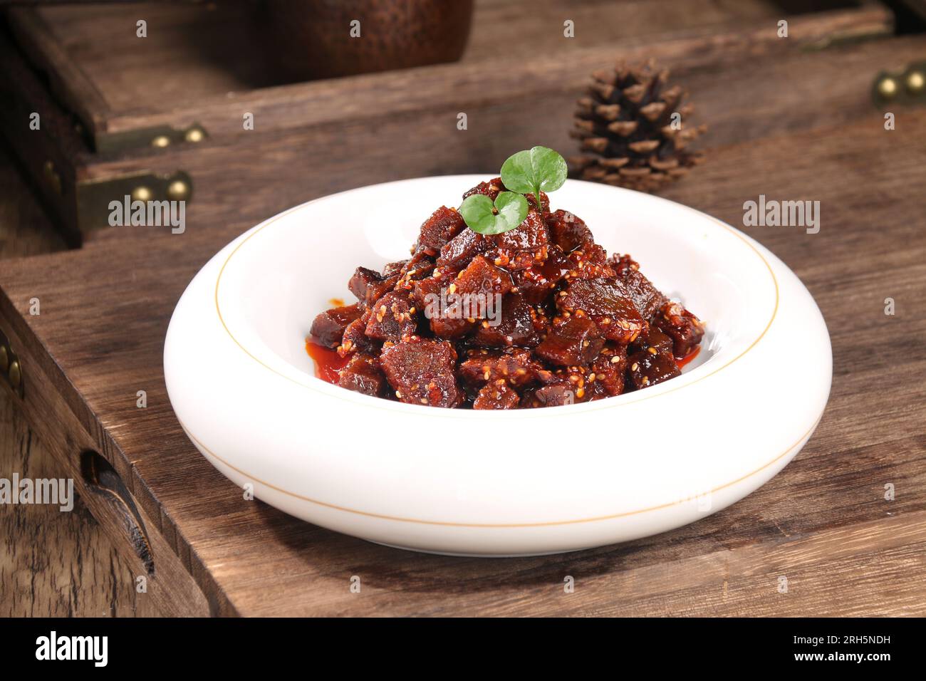 spicy Beef cube | Vietnamese Style Stock Photo - Alamy