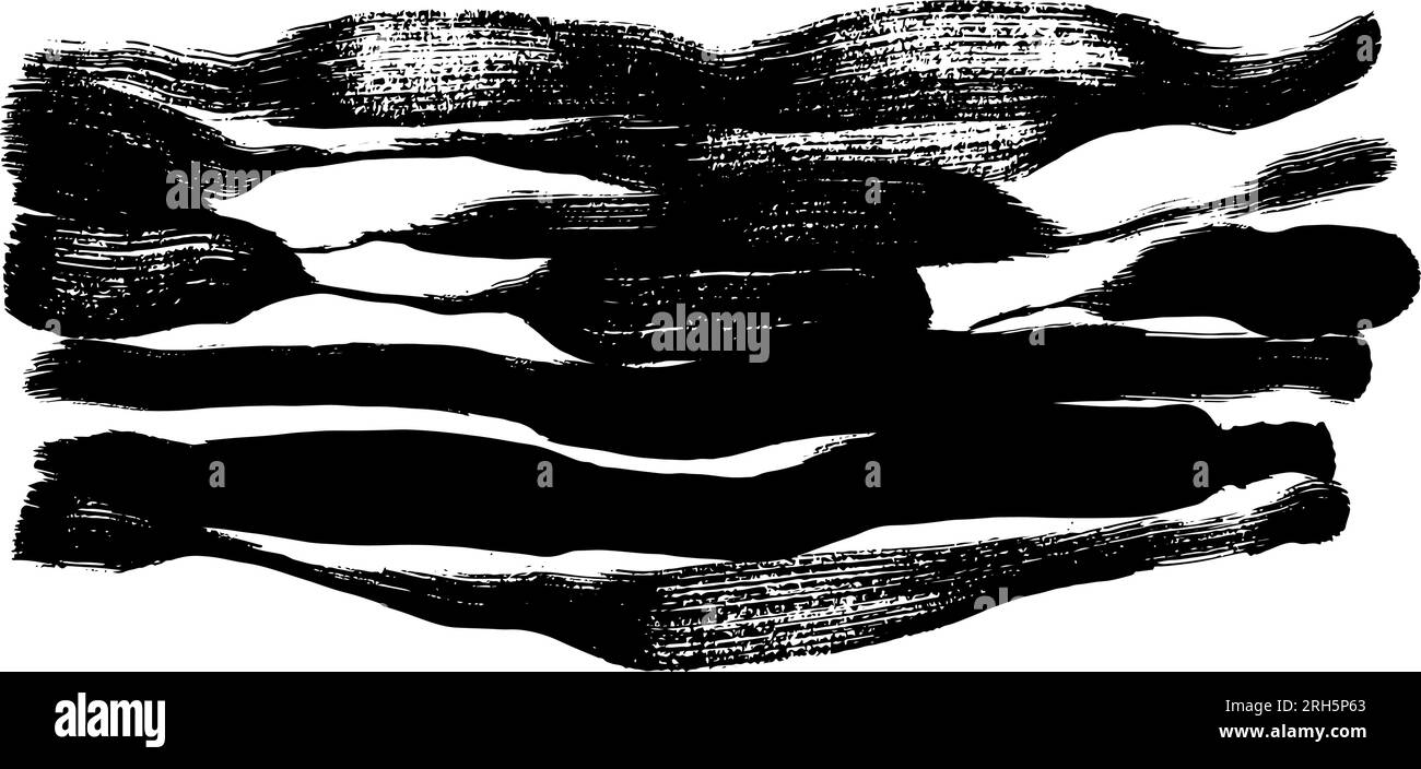 Grunge Ink Dry Brush Bold Stroke Stock Vector Image & Art - Alamy
