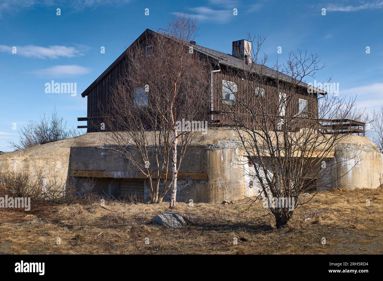 The House On The Bunker Constructed On Top Of A World War Ii Nazi