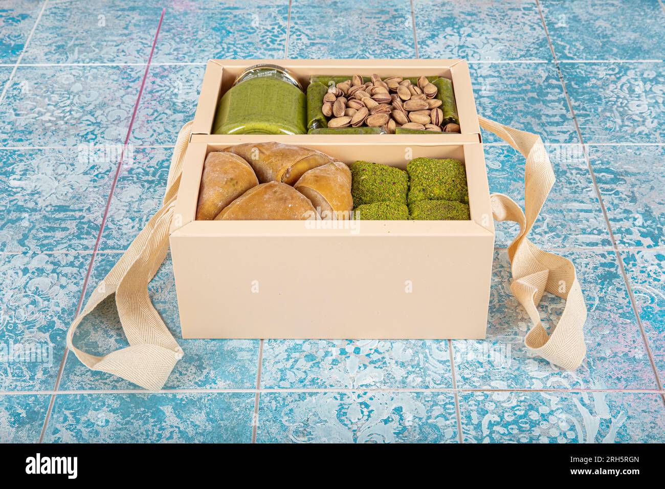 Various luxury turkish delights in gift box. Turkish Desserts, Ramadan ...