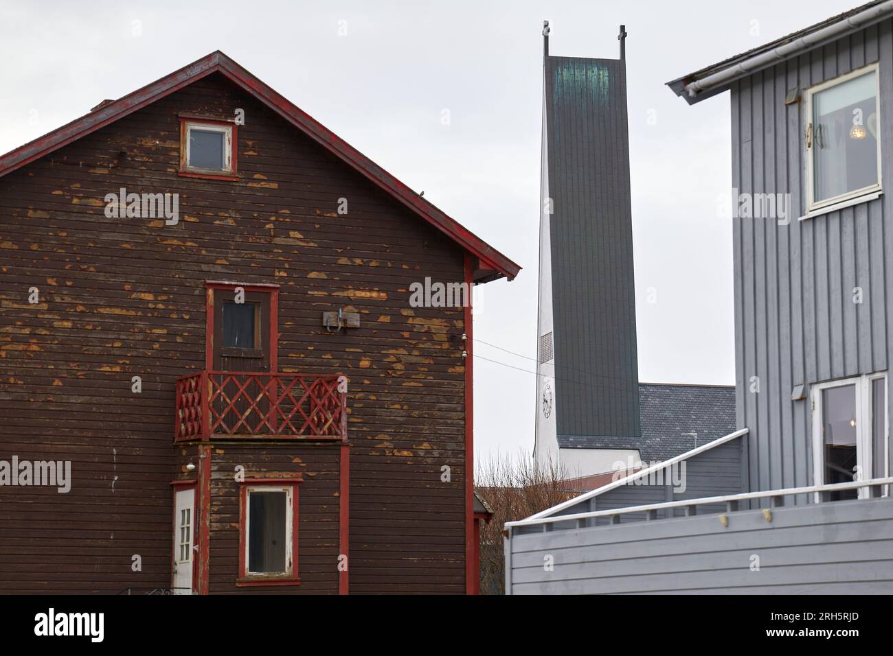 The Vardø Church, Built In The Style Of The Norwegian Long Church ...