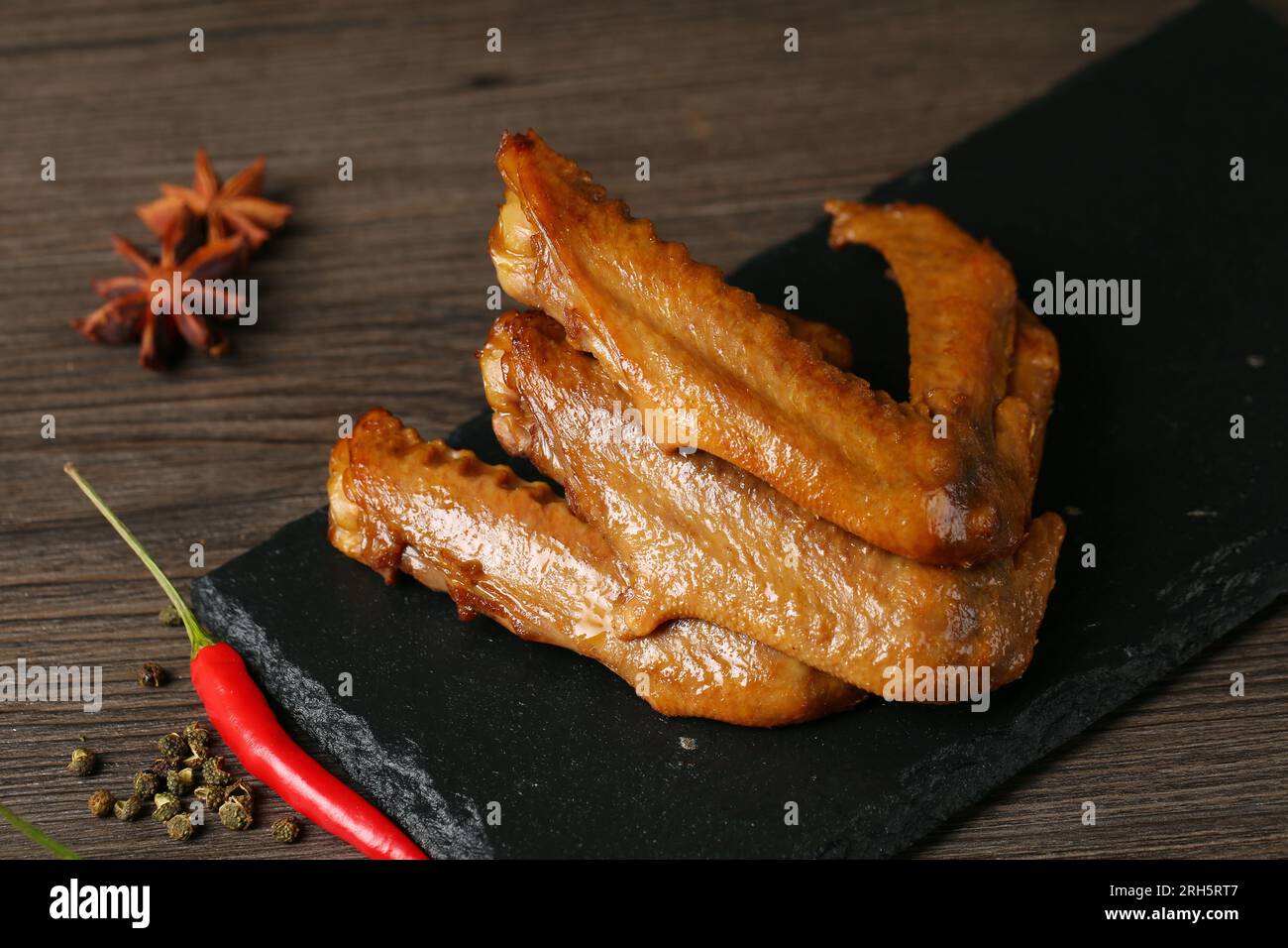 Spicy duck wings hi-res stock photography and images - Alamy