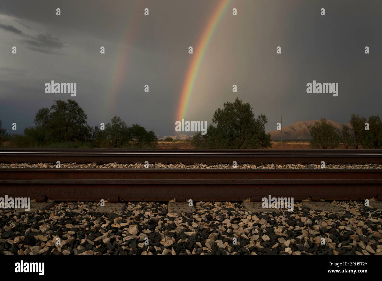 Rainbow railroad hi-res stock photography and images - Alamy